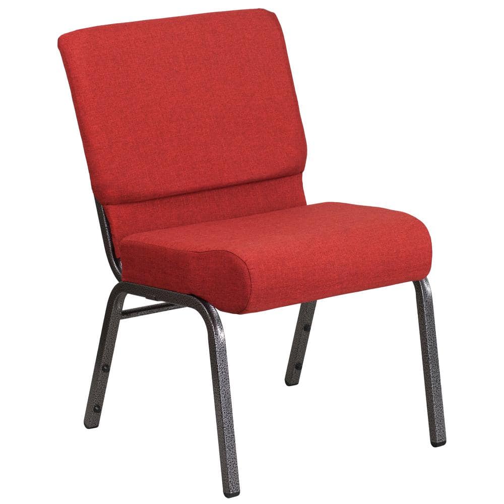 Carnegy Avenue Fabric Stackable Chair in Crimson CGA-FD-190130-CR-HD ...