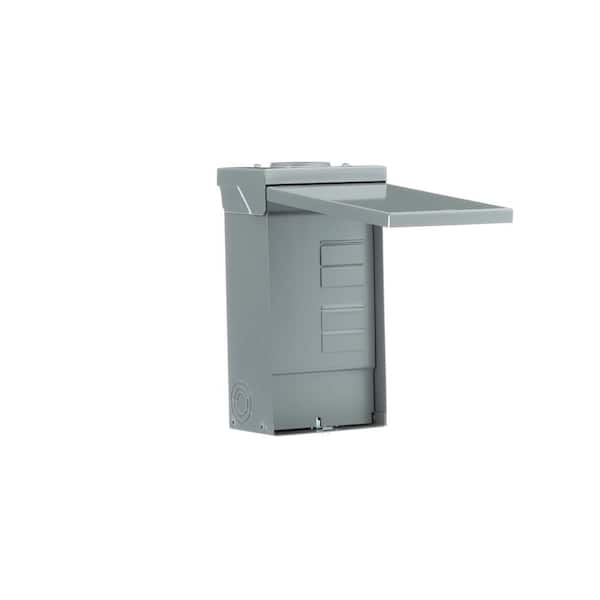 Siemens EQ 125 Amp 4-Space 8-Circuit Main Lug Outdoor Load Center ...