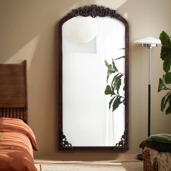Lirago Rustic Arched 28 in. W x 67 in. H Solid Wood Framed Lirago Rustic Arched 28 in. W x 67 in. H Solid Wood Framed