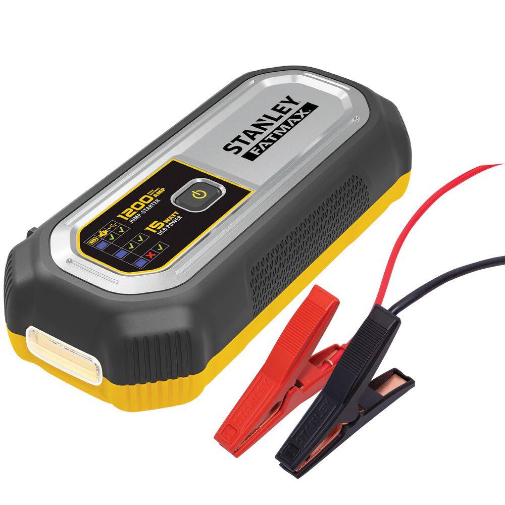 Reviews for Stanley 1200 Peak Amp Lithium Jump Starter with USB and ...
