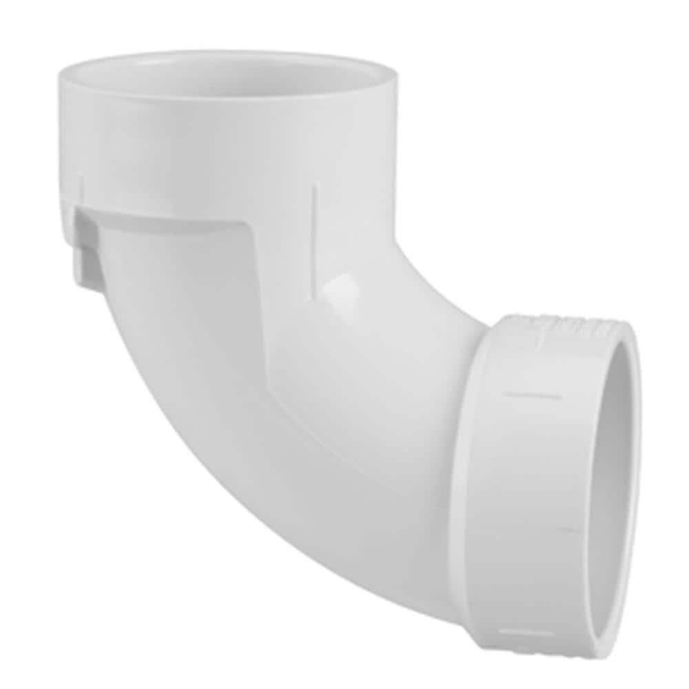 Vassallo 1-1/4 in. x 1-1/4 in. PVC 90-Degree Slip x Slip Elbow 3010 ...