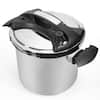 Barton Turbo 10 qt. Silver Stove Top Pressure Cooker Induction ...