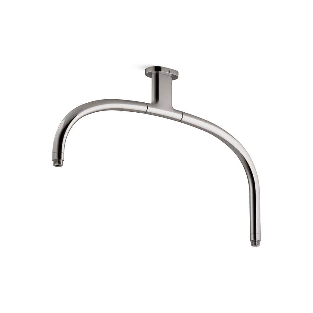 KOHLER Statement Ceiling Mount Dual Rainhead Shower Arm in Vibrant ...