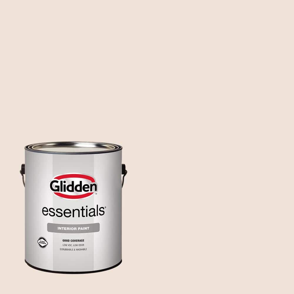 Glidden Essentials 1 gal. PPG1062-1 Butter Icing Eggshell Interior ...