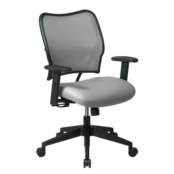 Office Star Products Deluxe Gray VeraFlex Office Chair-13-V22N1WA - The ...