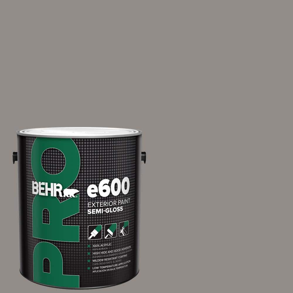BEHR PRO 1 gal. #790F-4 Creek Bend Semi-Gloss Acrylic Exterior Paint ...
