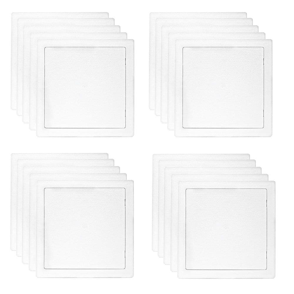 Reviews for Morvat 12 in. x 12 in. White Plastic Hinged Door Drywall ...