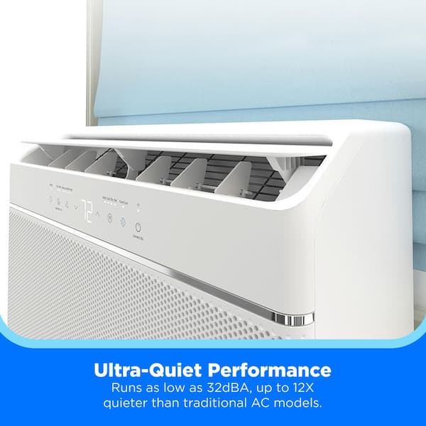 Midea 12,000 BTU 115-Volt U Plus Shaped Smart Inverter Window Air Conditioner Wi-Fi, for up to ...