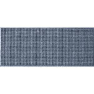 Bungalow Flooring Waterhog Argyle Bluestone 34 in. x 52 in. PET ...