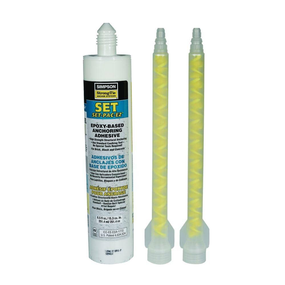 Simpson Strong-Tie Set Epoxy-Tie for 8-1/2 oz. Cartridges-DISCONTINUED ...
