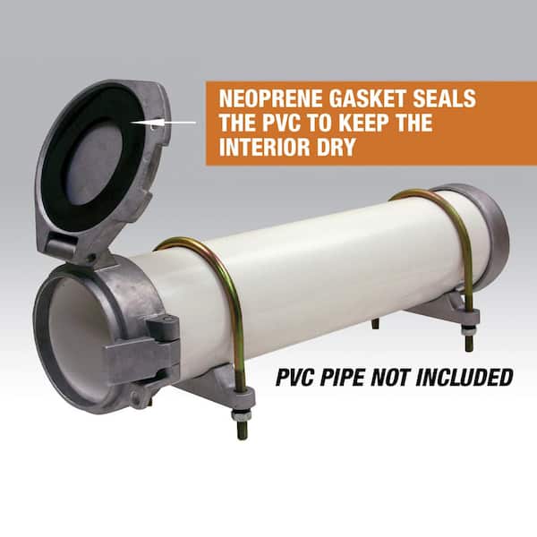 BUYERS PRODUCTS 6 in. Dia. PVC Conduit Carrier Tube Pipe Holder ...