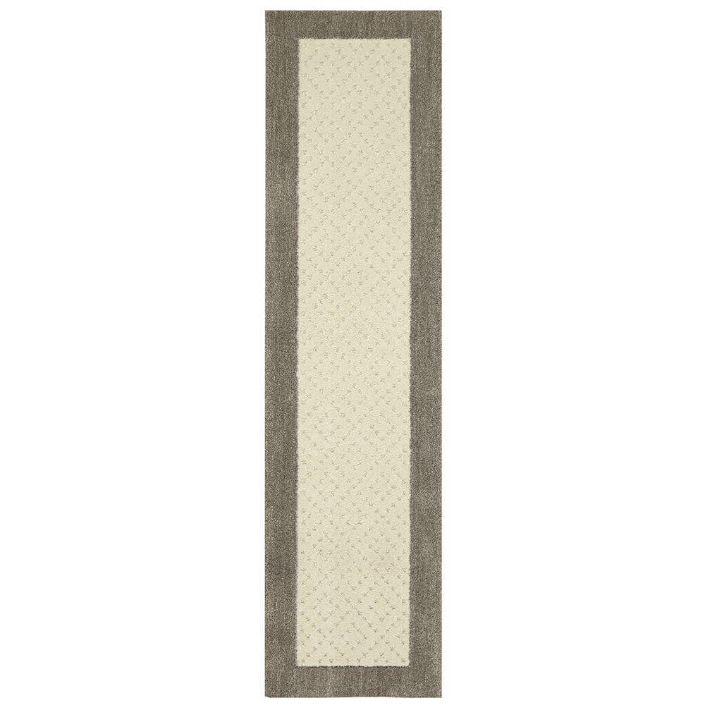 Mohawk Home Christiana Cream 2 ft. x 8 ft. Border Runner Rug 511906 ...