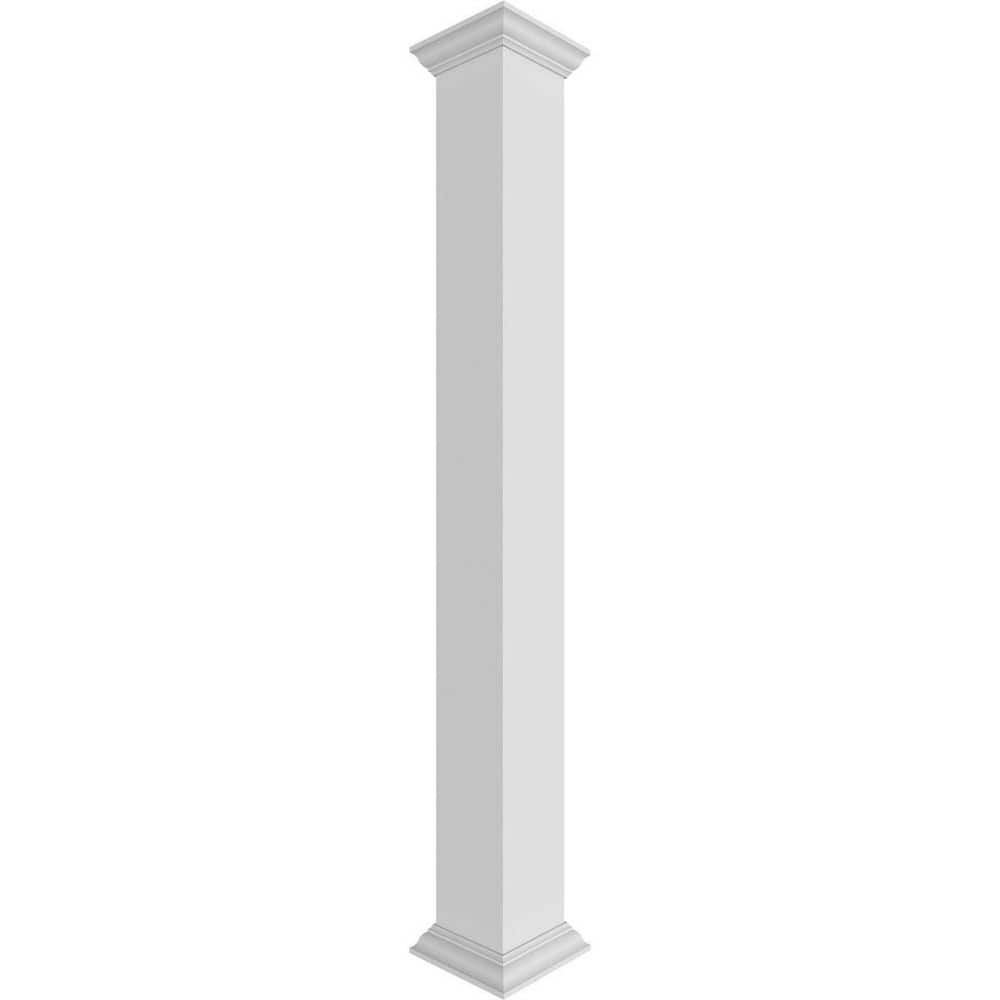 Ekena Millwork 11-5/8 in. x 8 ft. Premium Square Non-Tapered, Smooth ...