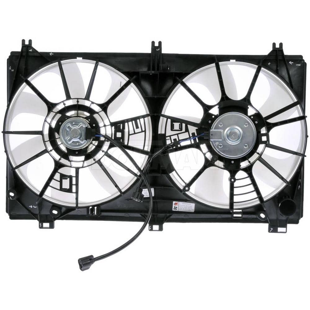 OE Solutions Dual Fan Assembly Without Controller 2014-2015 Lexus IS250 ...
