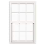 JELD-WEN 30 in. x 36 in. V-4500 Series Black FiniShield Single-Hung ...