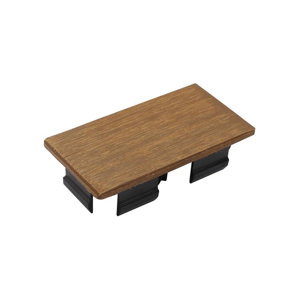 Blocks 2 in. x 4 in. Wood Composite Aluminum Coextruded in Peruvian ...