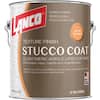 Lanco Stucco Coat 1 Gal. Acrylic Ultra-White Elastomeric Texture Paint ...