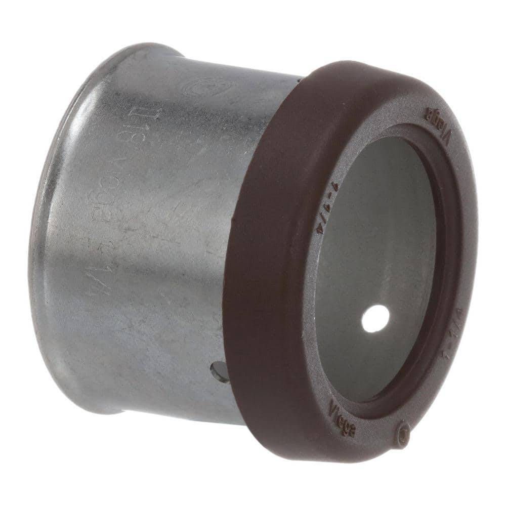 Viega PureFlow 1-1/4 in. Press Stainless Steel Sleeve (10-Pack) 49905 ...
