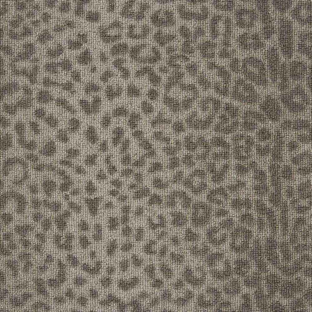 Natural Harmony Safari Earth Brown 13.2 ft. 36 oz. Wool Pattern Carpet ...