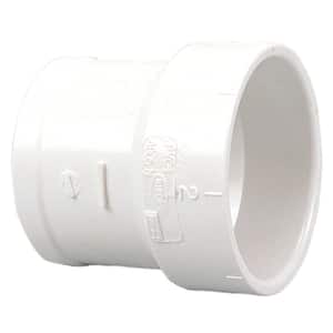 NIBCO 3 in. x 2 in. PVC DWV Hub x Hub Reducing Coupling Fitting ...