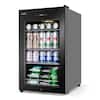 TAZPI 17 in. 101 (12 oz.) Cans Freestanding Frost-Free Beverage Cooler ...