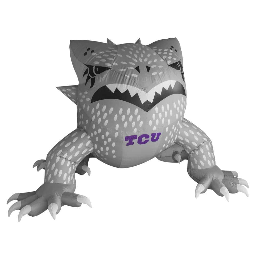 logobrands 7 ft. TCU Horned Frogs Inflatable Mascot 511082 - The Home Depot