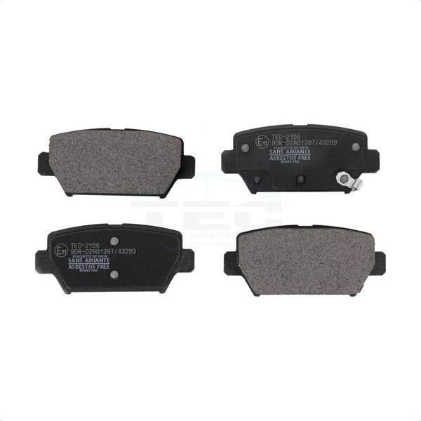 TEC Rear Ceramic Disc Brake Pads For Mitsubishi Eclipse Cross TEC-2156 ...
