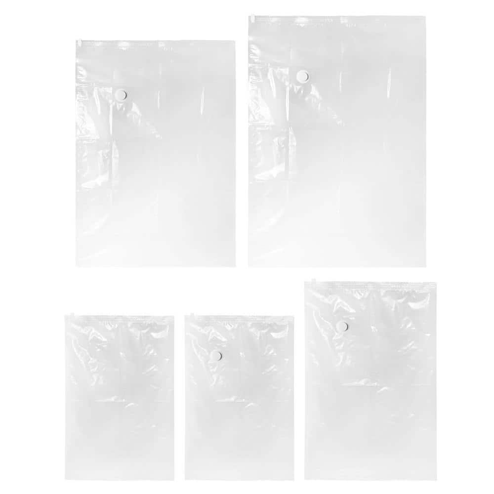 VEVOR Vacuum Storage Bags, 20-Pack Space Saver Seal Bag(4 Jumbo/4 Large ...