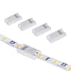 Armacost Lighting SureLock White LED Tape Light Splice Connector Cord ...