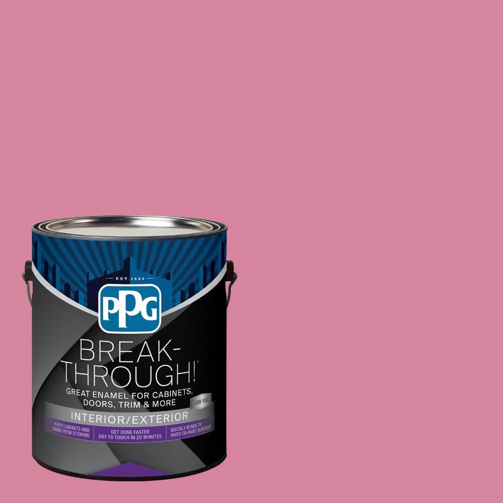 Reviews for Break-Through! 1 gal. PPG1182-5 Primrose Semi-Gloss Door ...