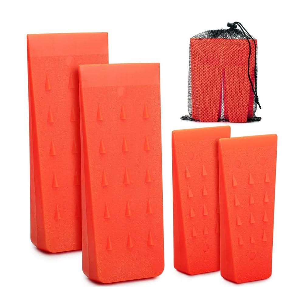 Angel Sar Tree Felling Wedges with Spikes and Storage Bag for Trees (4 ...
