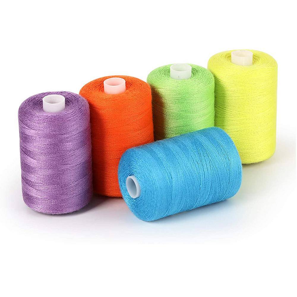 5 Light-Color Vivid Cotton Sewing Thread HT-BSK002 - The Home Depot