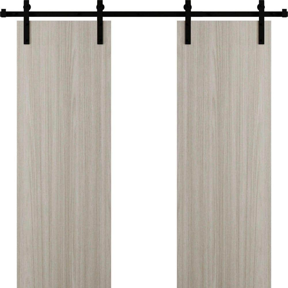 Sartodoors 3011 84 in. x 96 in. Solid Core Oak Franko Color Wood ...