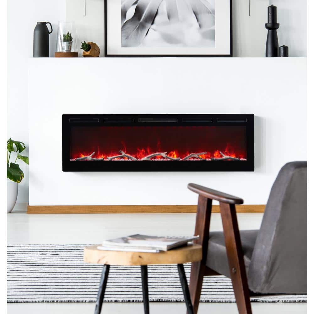 Home Decorators Collection Abigail 60 in. Freestanding Electric Fireplace TV Stand in Gray Aged Oak Finish WSFP60HD 39