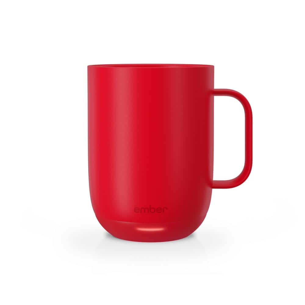 EMBER Temperature Control Smart Plastic Beverage Mug 2,14 oz. Red ...