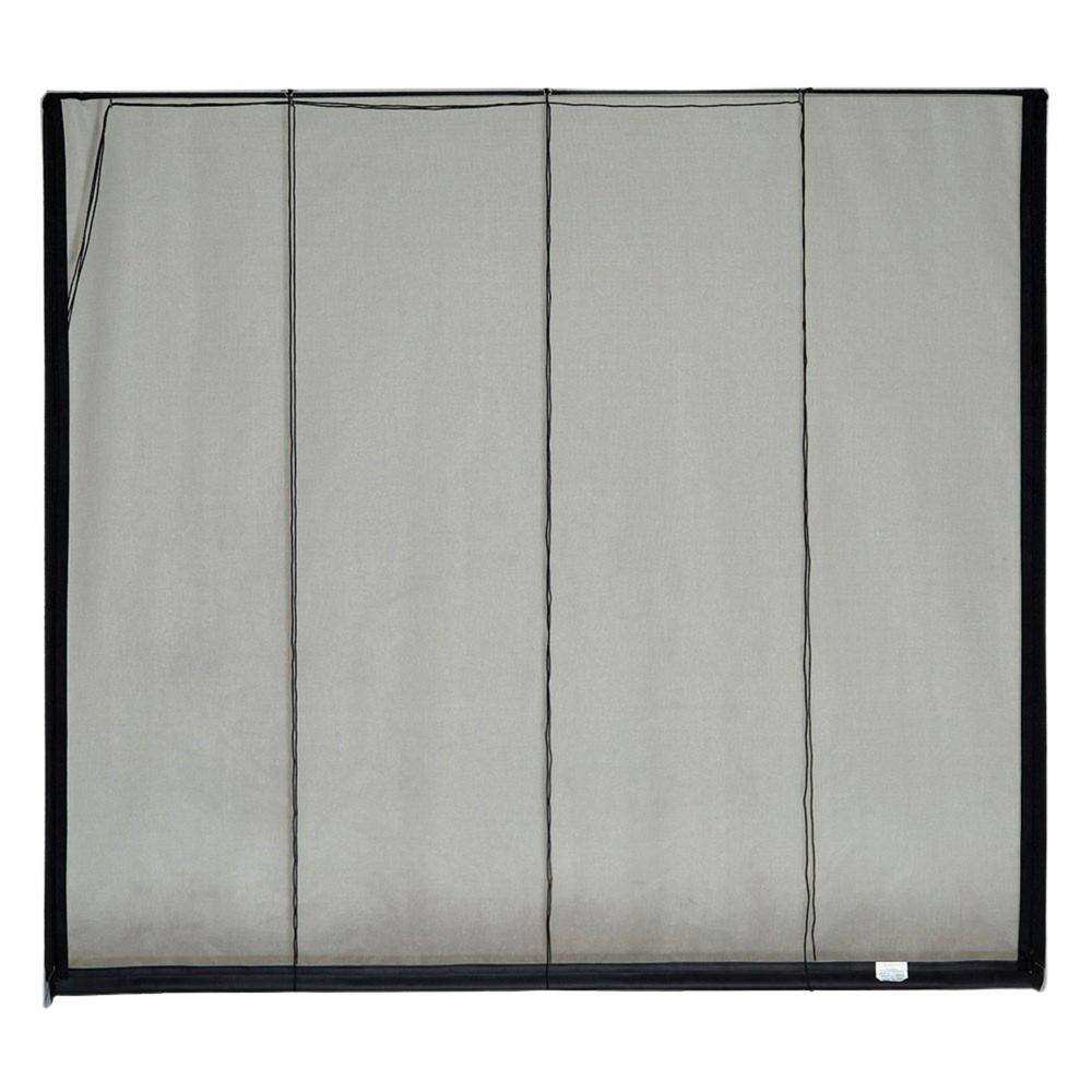 Fresh Air Screens 18 ft. x 7 ft. Roll-Up Garage Door Screen with 2 ...