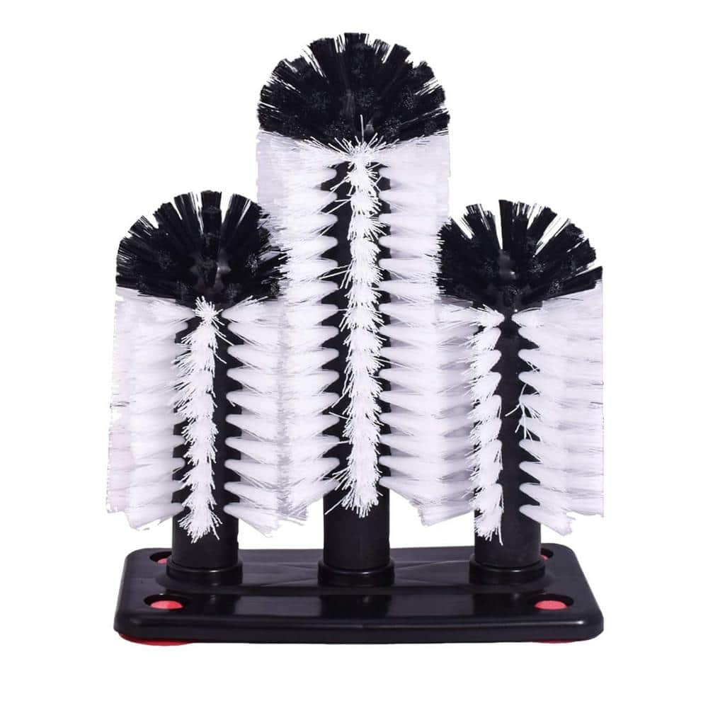 Itopfox 10 43 In Nylon Cleaning Bottle Brush Glass Cup Washer With