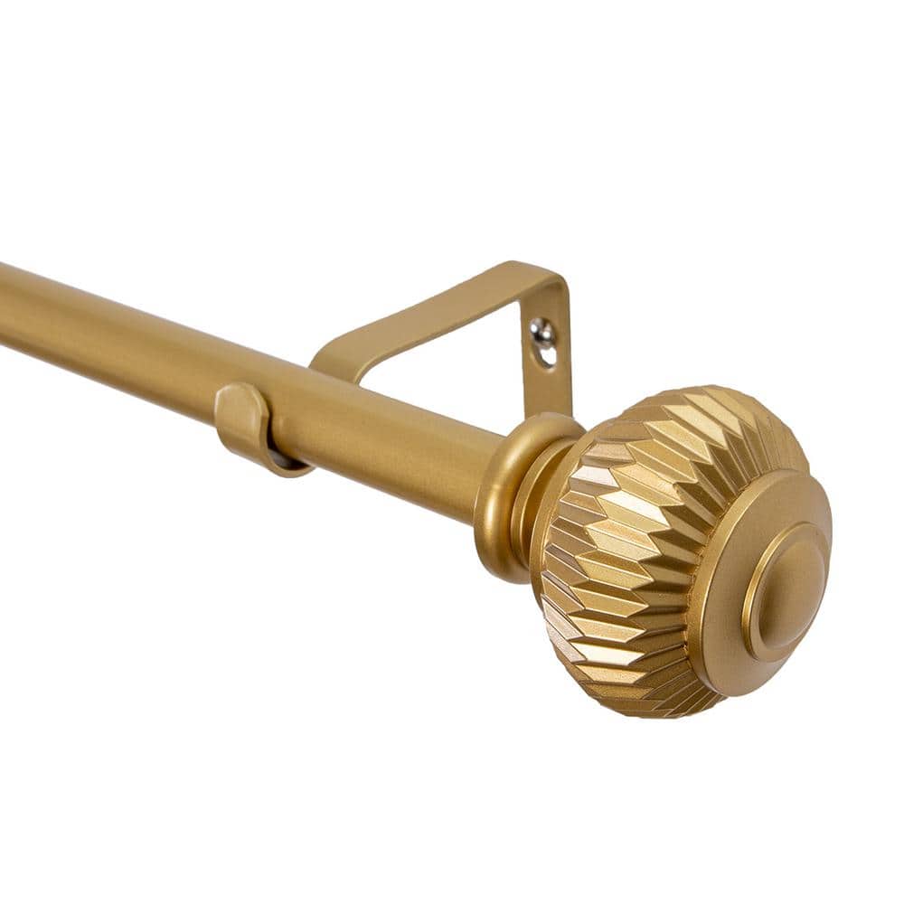 Utopia Alley Utopia Alley Wall Mounted 3/4 in. Curtain Rod - Curtain ...