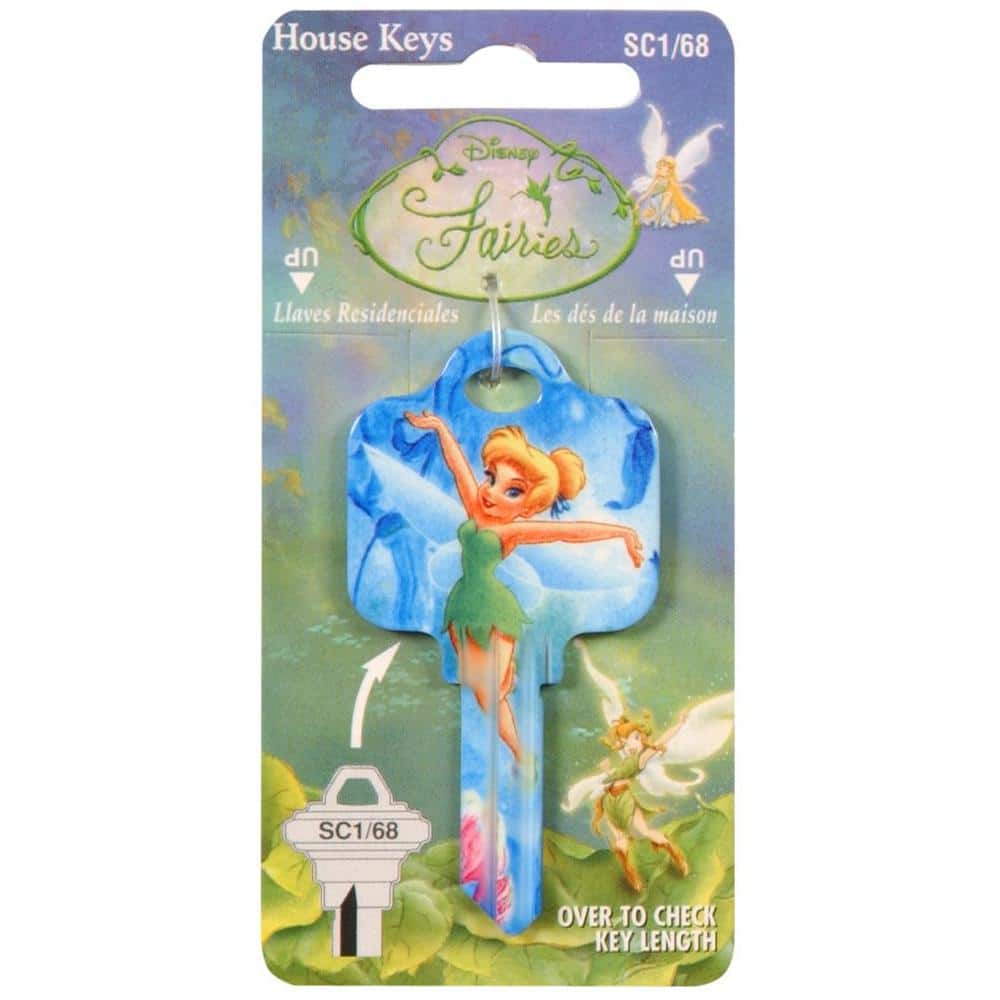 Hillman #68 Disney Tinker Bell Key Blank 94445 - The Home Depot