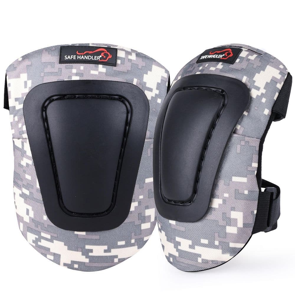 BISON LIFE Camouflage Multi-Purpose Knee Pads with Soft Foam Padding ...