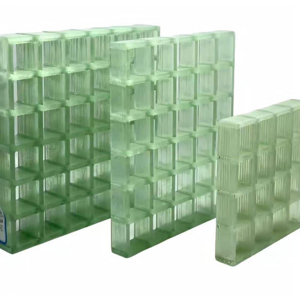Wellco 1 ft. x 4 ft. Transparent Fiberglass Grating Drain Grates for ...