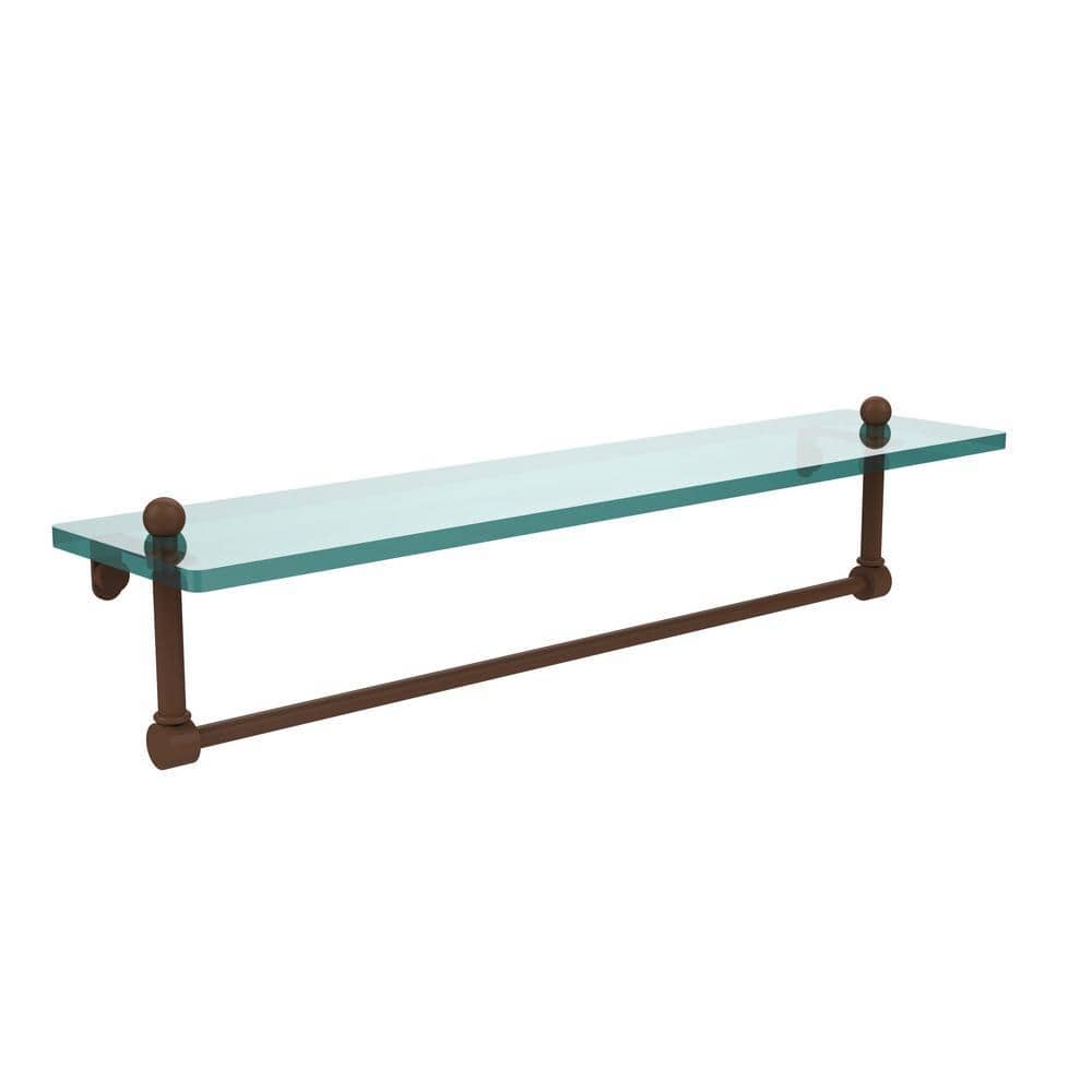 Allied Brass Prestige Regal 22 in. W x 5 in. H x 5 in. D Brass ...