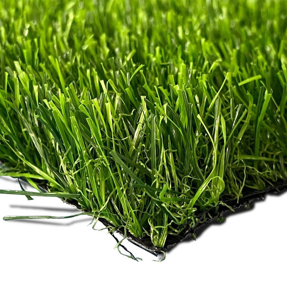 Agfabric 6 ft. x 10 ft. Green Artificial Grass Carpet 0.78 in. Mat for ...