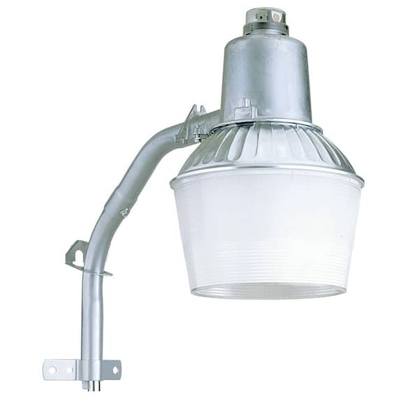 Lithonia Lighting Wall or Post Mount 1-Light Outdoor Metallic Grey ...
