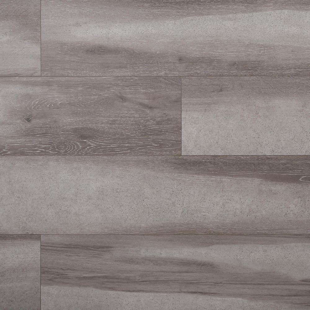Ivy Hill Tile Urbana Ash Brown 12 in. x 48 in. x 20 MIL Rigid Core ...