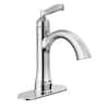 Delta Faryn Single Handle Single Hole Bathroom Faucet in Polished ...