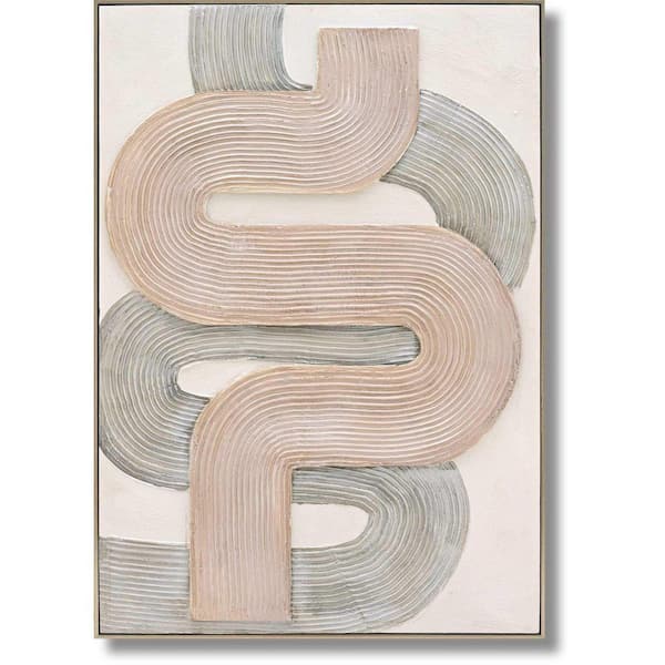 Classy Art 1 Piece Framed Graphic Print Abstract Art Print 40.2 in. x ...