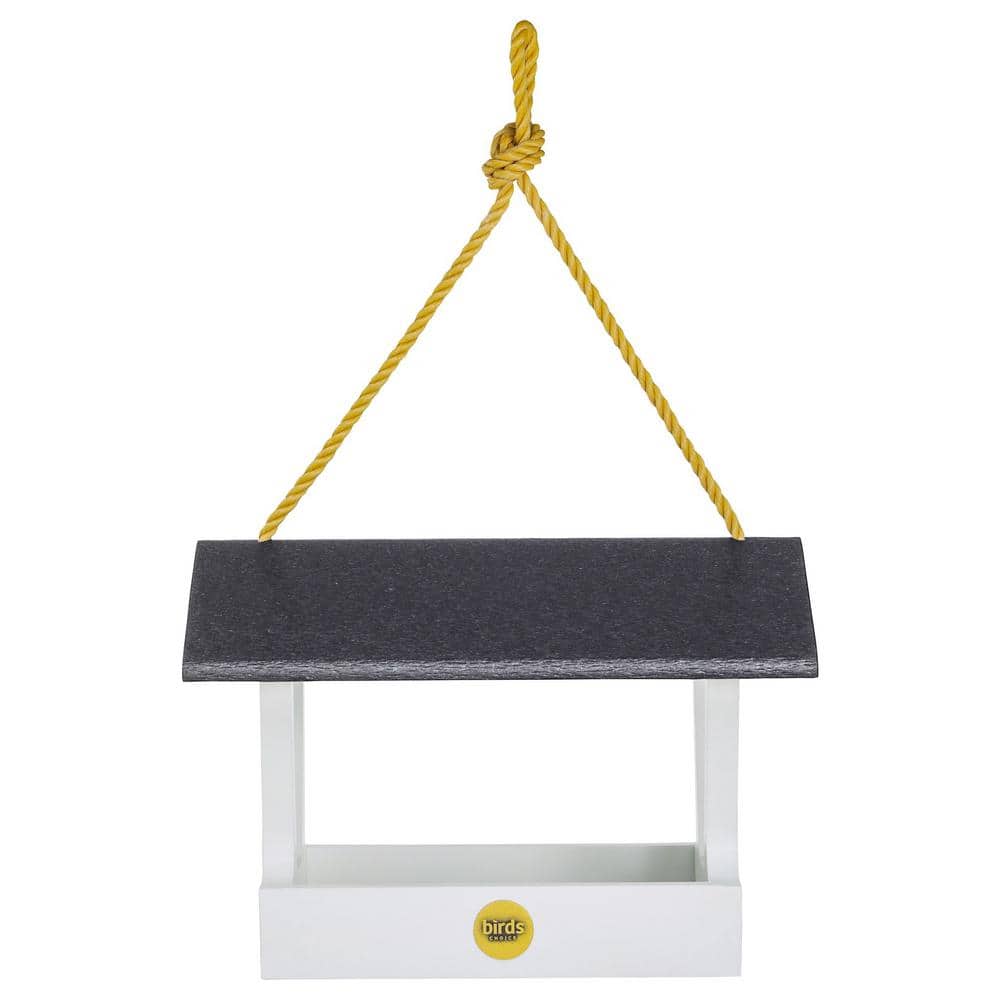 Reviews for BIRDS choice Modern Farmhouse Fly-Thru Bird Feeder Black ...