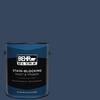 BEHR ULTRA 1 gal. #MQ5-54 Compass Blue Satin Enamel Exterior Paint ...