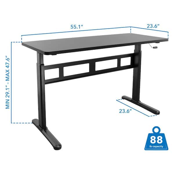 Home depot crank desk store